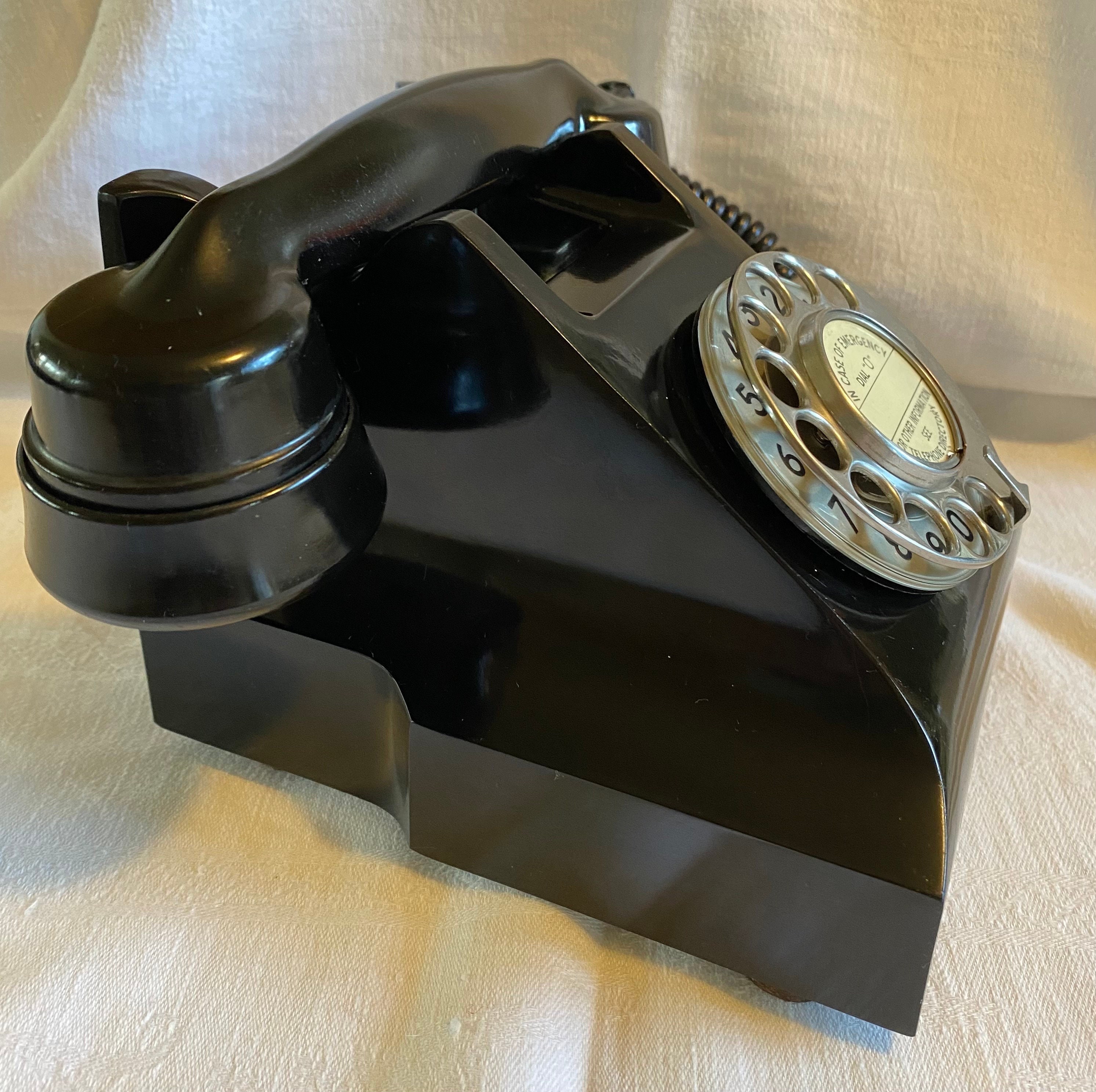 Vintage Bakelite Telephone Retro Antique Dial Telephone - Etsy