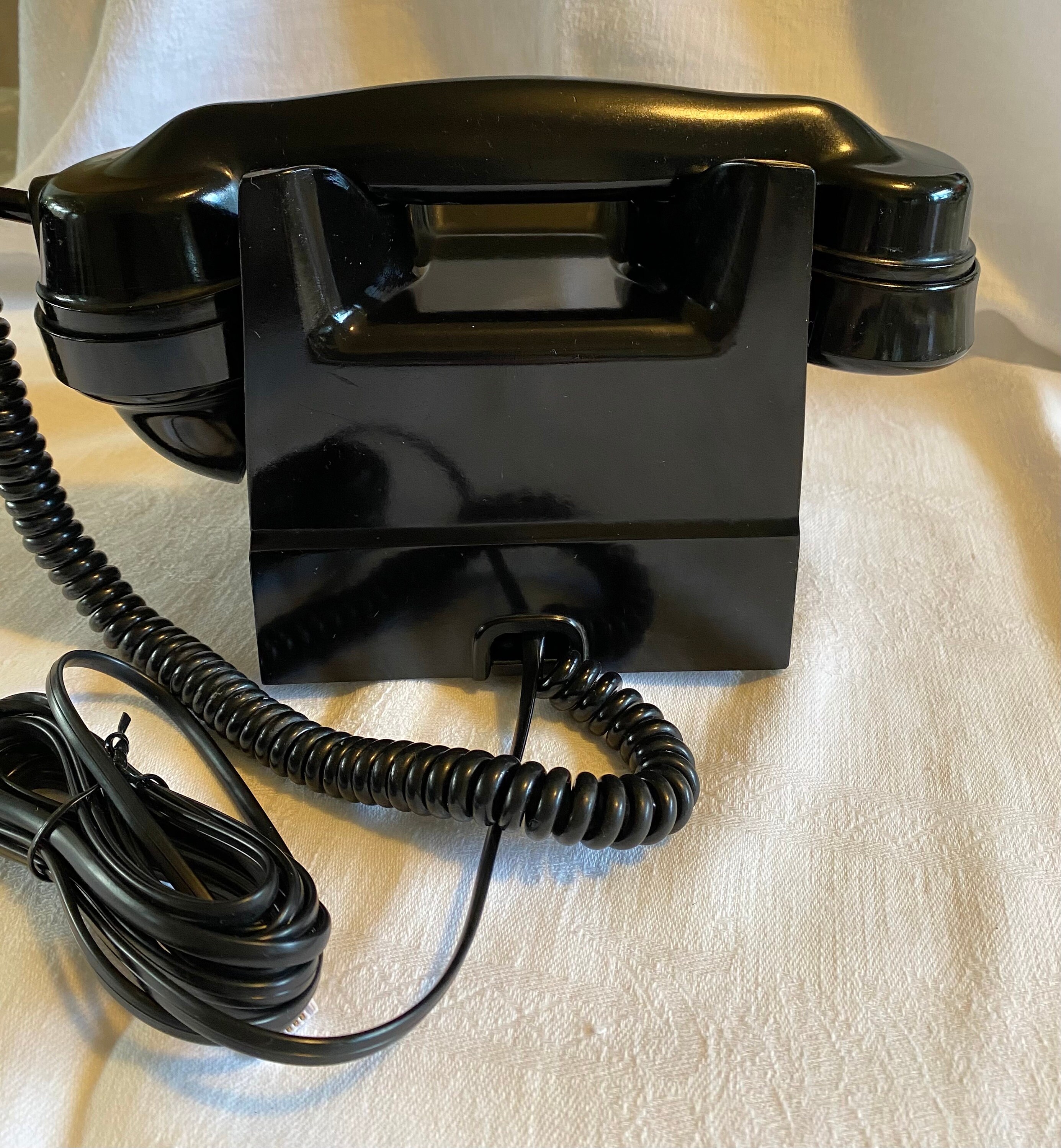 Vintage Bakelite Telephone Retro Antique Dial Telephone - Etsy