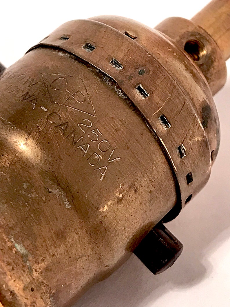 Vintage Task Light Angled Flush Mount Wall Ceiling Sconce Brass Lamp ...