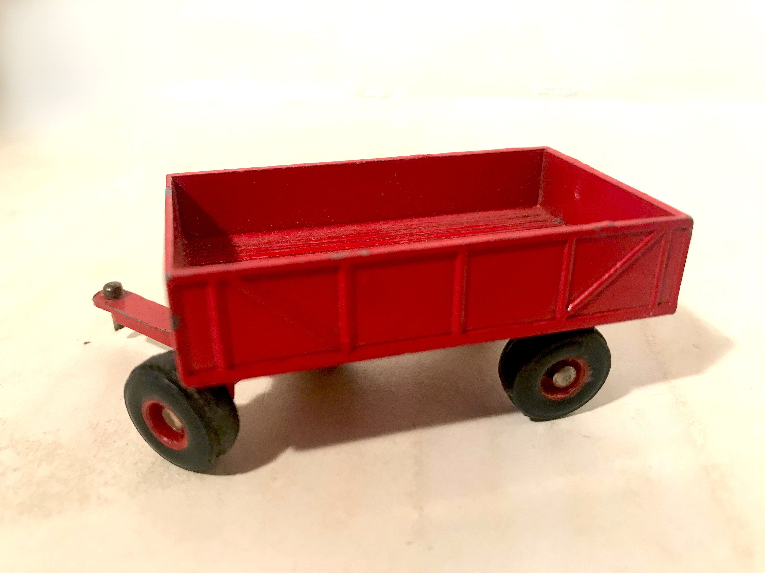 Vintage SLIK Toy International Harvesterred Drag Spike Harrow 4 & ERTL ...