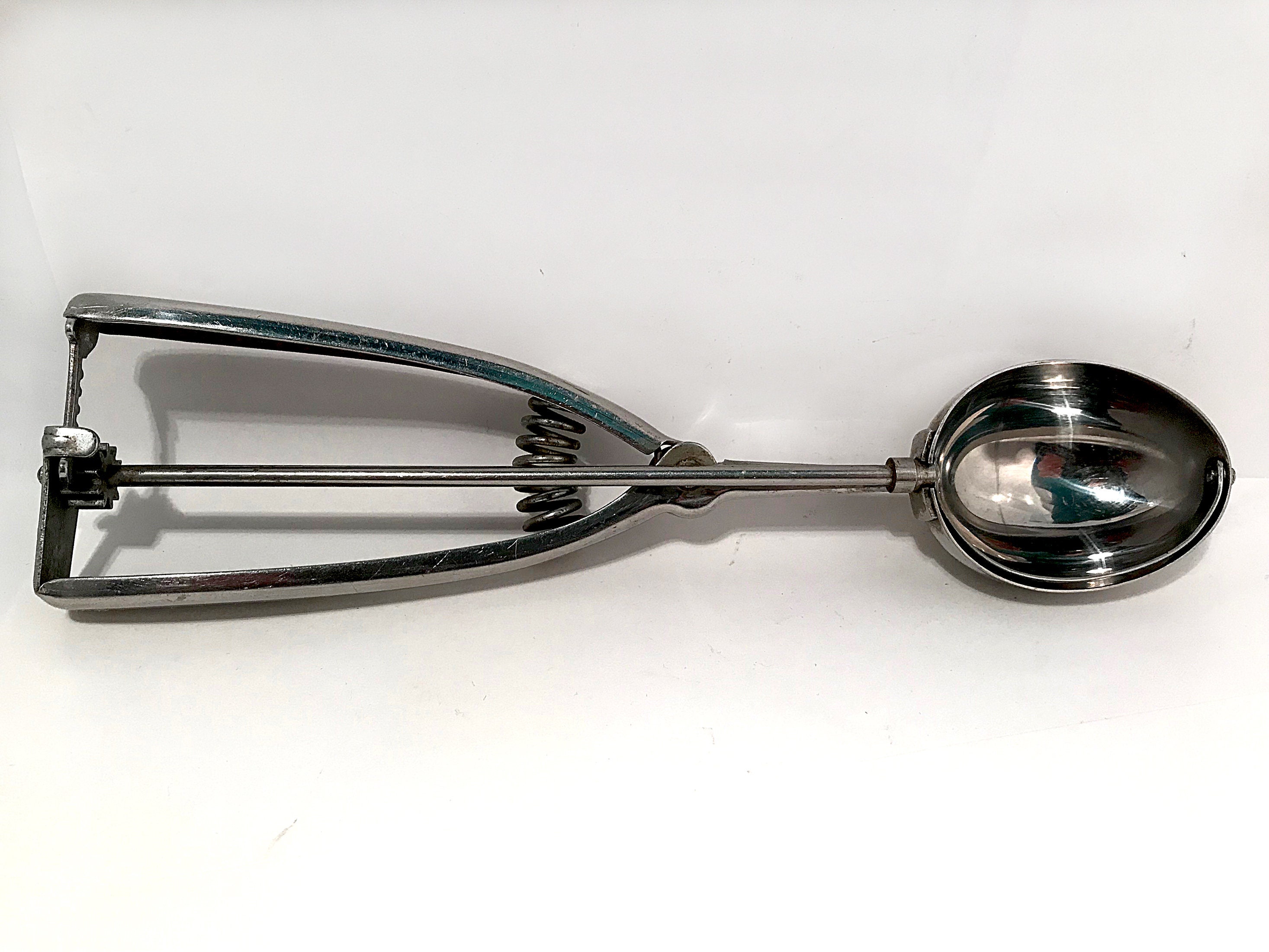 Vintage Hand Scooper Rare Chromium Stainless Steel "mod Dep PIAZZA INOX ...