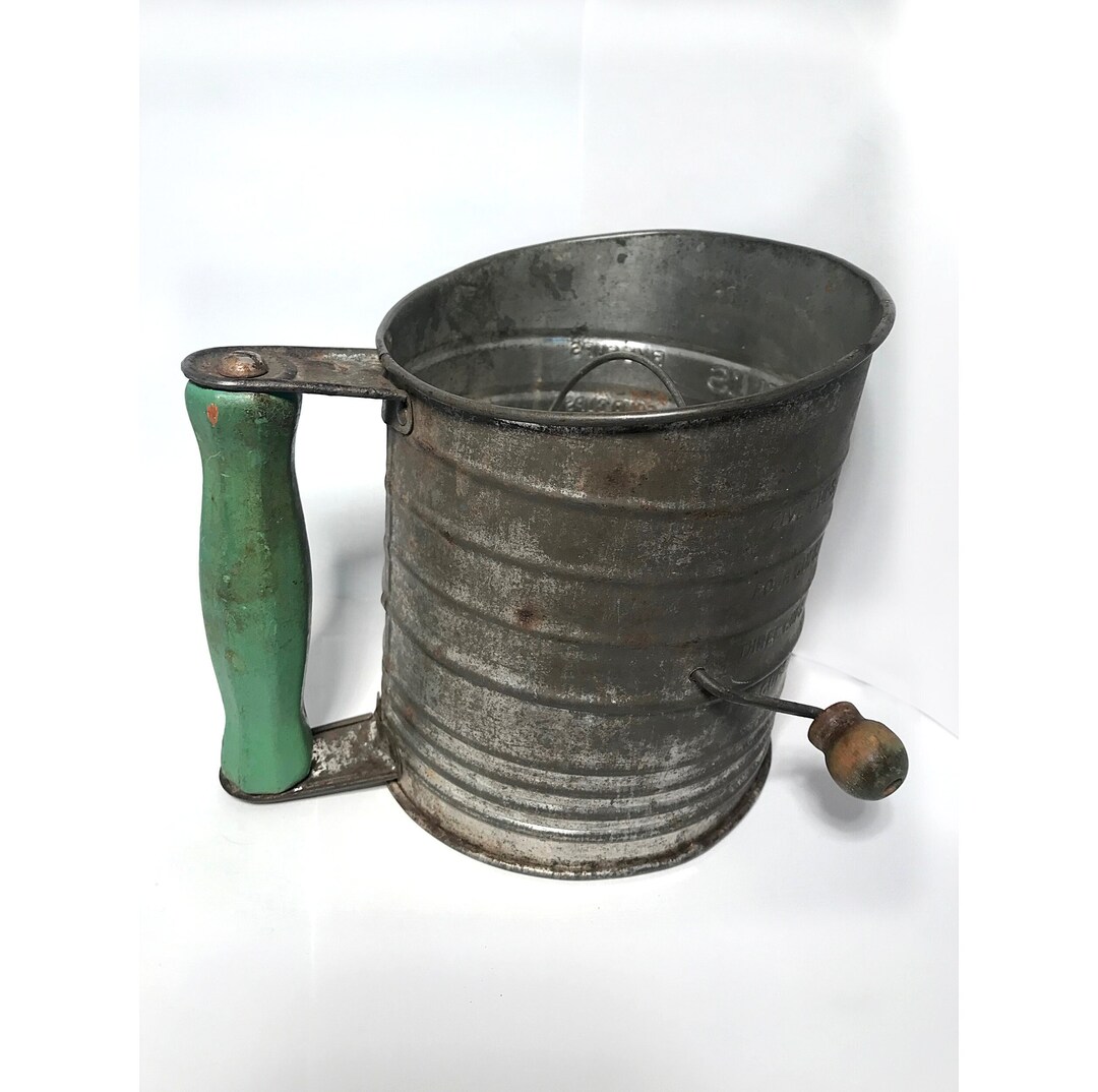 Vintage Flour Shifter Bromell (5 Cup) Baking Utensil - "bromwell's ...