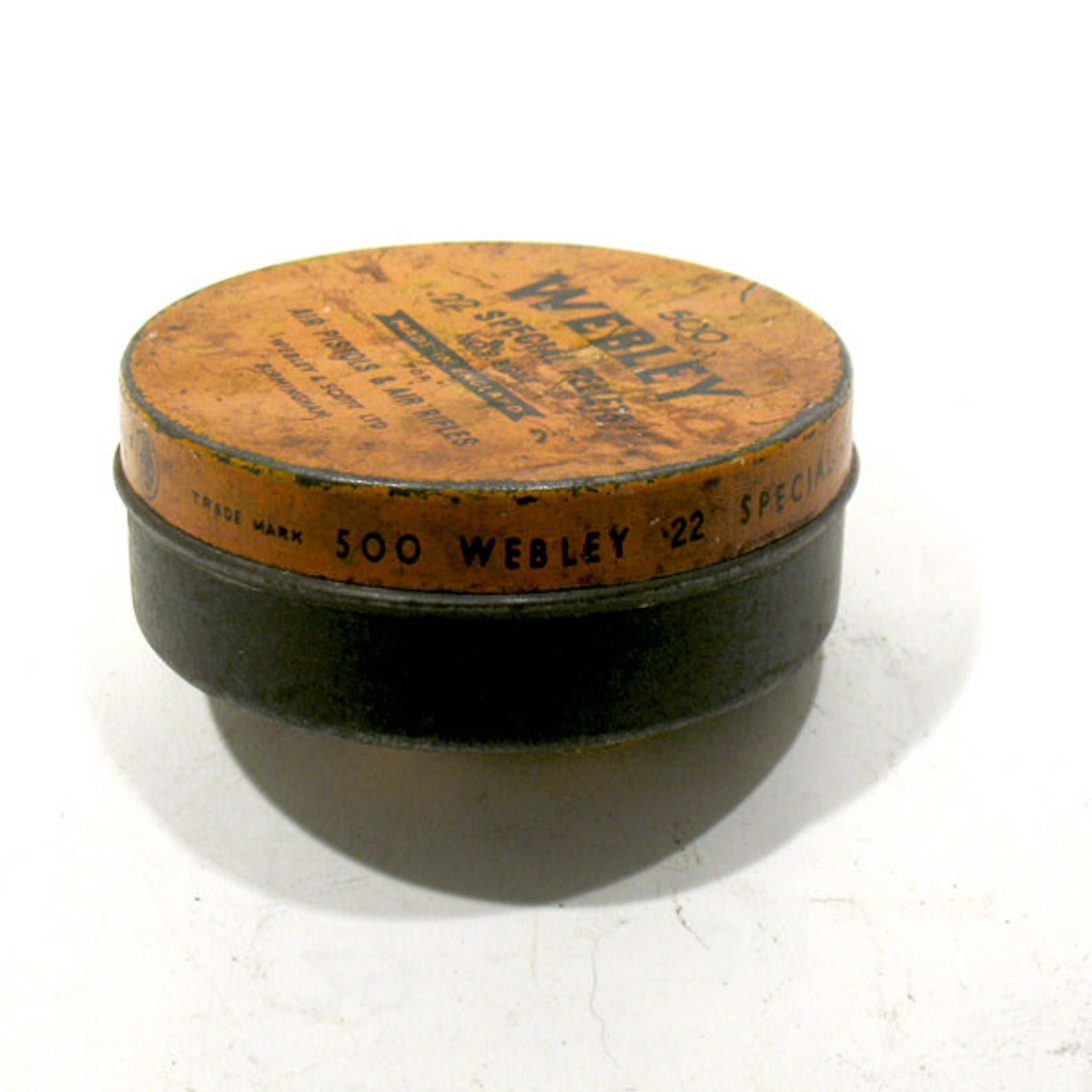 Vintage Webley Pellets Tin-500 Special Air Pellets round - Etsy Canada