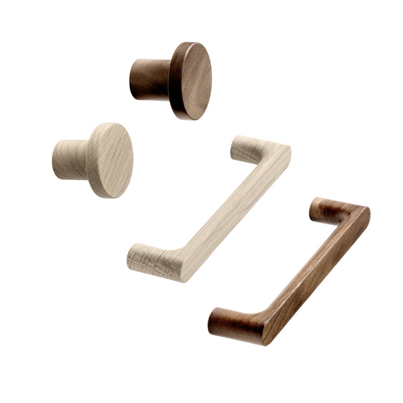 Walnut Drawer Pull - Etsy