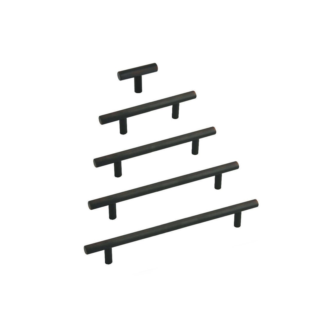 Round Black "dash" Drawer Pulls and Cabinet Knobs - Round Drawer ...