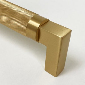 Door Flush Pull and Handle "helix" Brass Front and Back Hardware for ...
