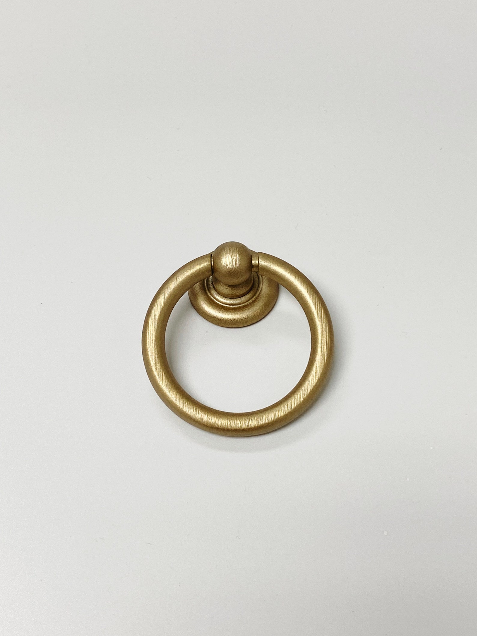 Brushed Gold capri Cup Drawer Pull Ring Pull or - Etsy
