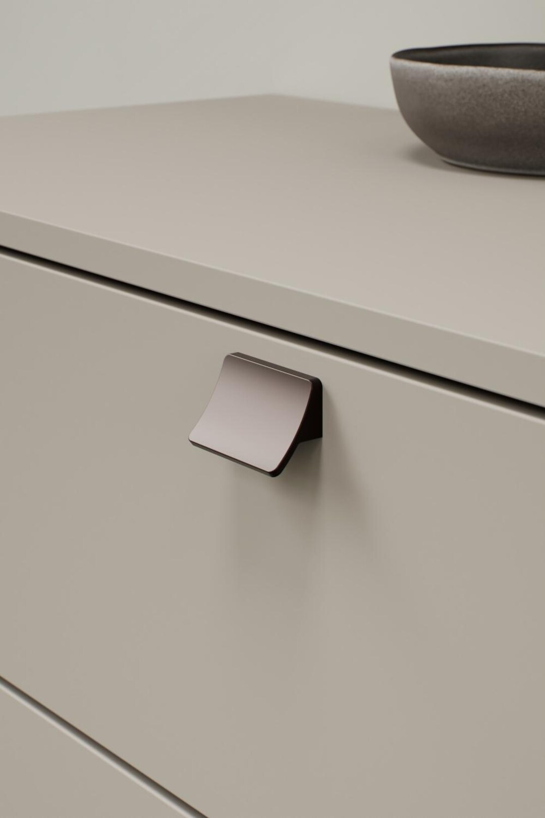 Dark Bronze "ciel" Tab Drawer Pulls | Cabinet Hardware - Etsy