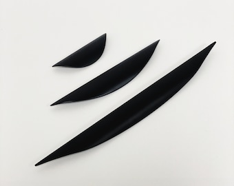 Black Bridge Handles / Black Drawer Handles, Bridce Kitchen Cabinet ...