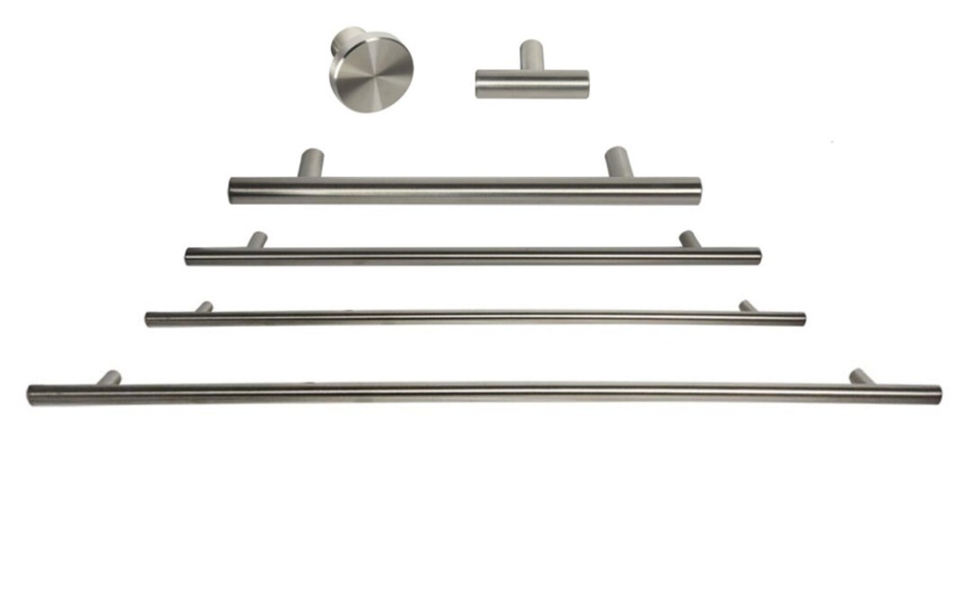 Round Nickel Drawer Pulls and Knobs - Round Drawer Handles - Etsy