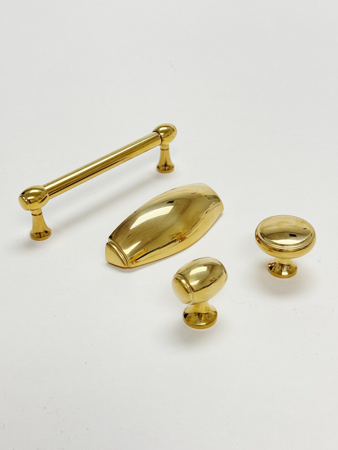 Unlacquered Brass "solace" Cabinet Knobs and Drawer Pulls | Cabinet ...