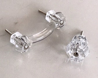 Glass Drawer Pulls - Etsy