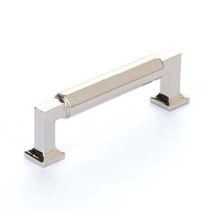 Polished Nickel "neal" Cabinet Knobs and Pulls Cabinet Hardware - Etsy