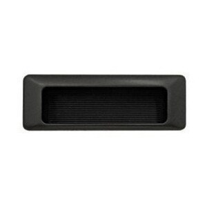 Matte Black Recessed Drawer Handle Rectangular Recess Drawer Pull ...