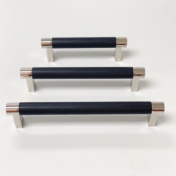 Black Chrome Cabinet Hardware - Etsy