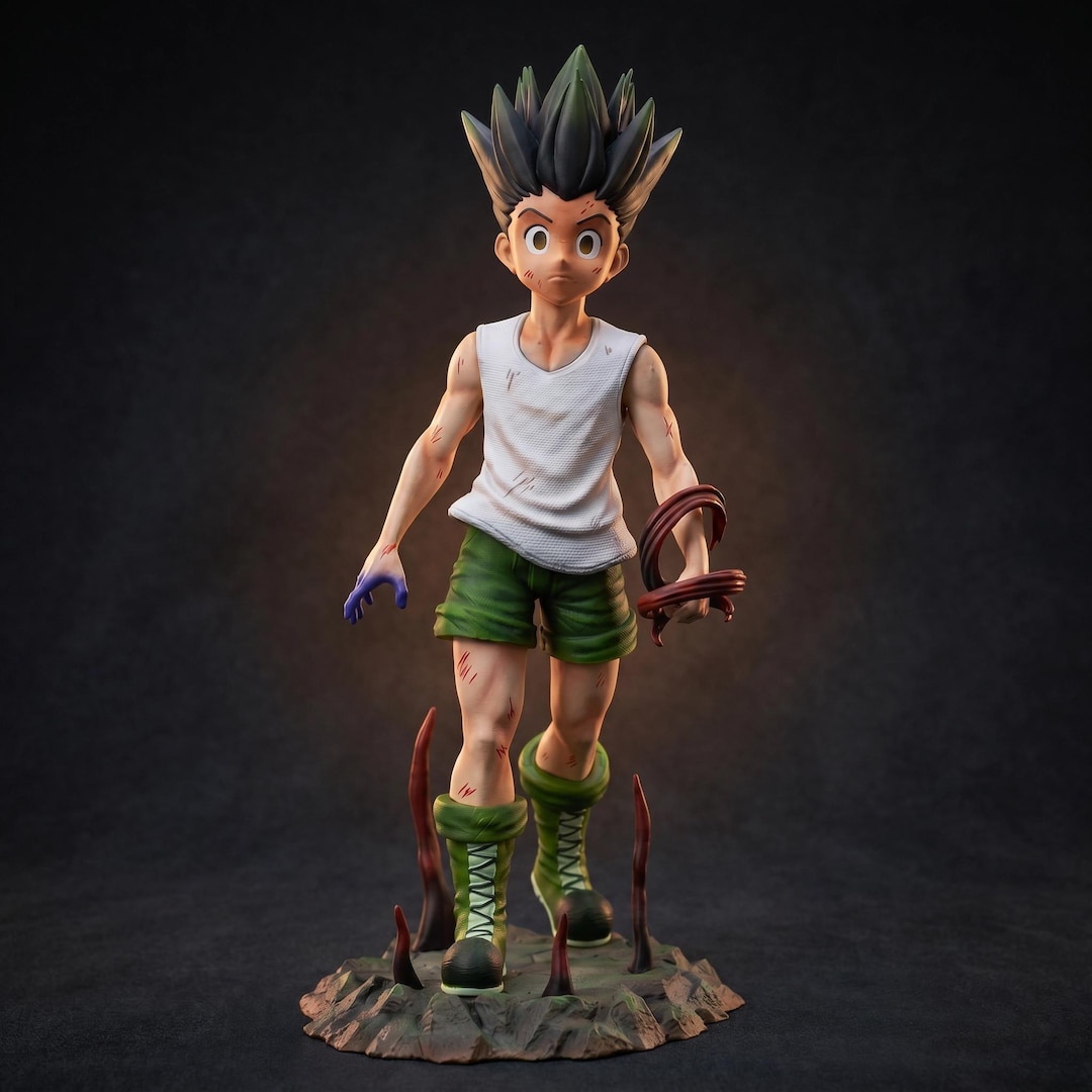 Gon – 3D Printed and Hand-painted Diorama | Half Piece | Hunter X ...