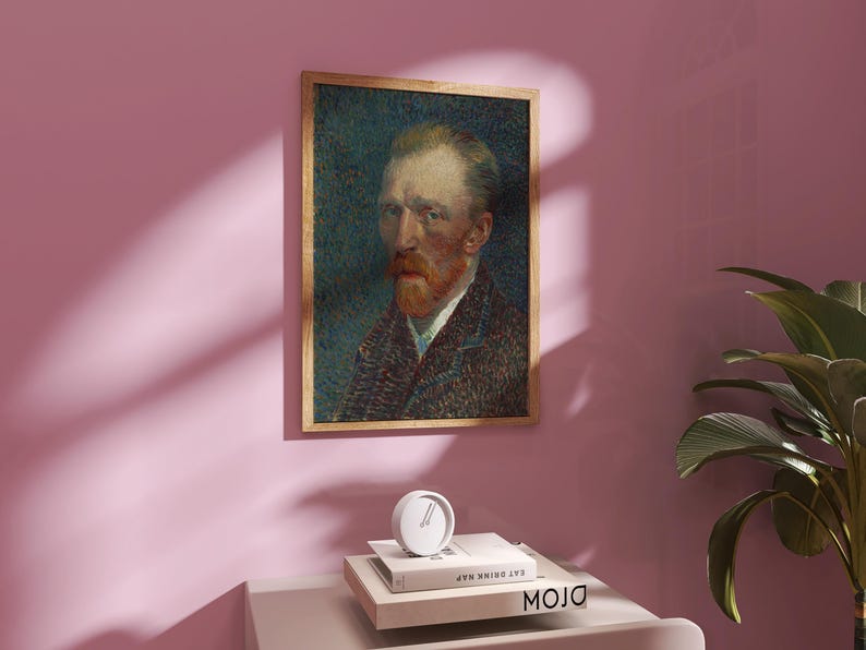 Vincent Van Gogh Self Portrait| Art Print, Rolled Poster - Etsy