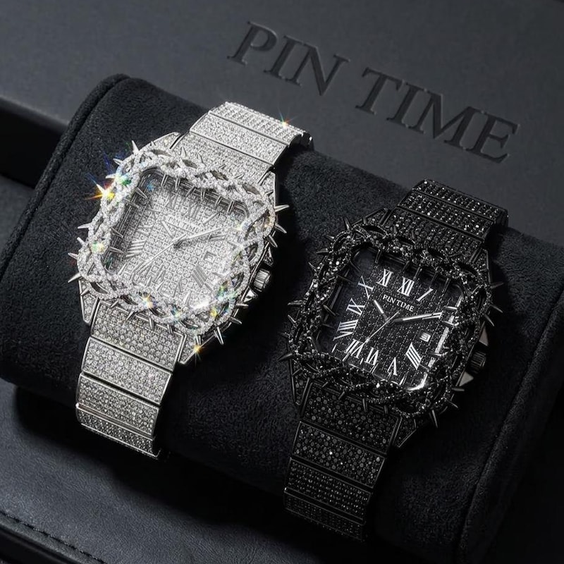 Thorn Iced Out Watch - Etsy
