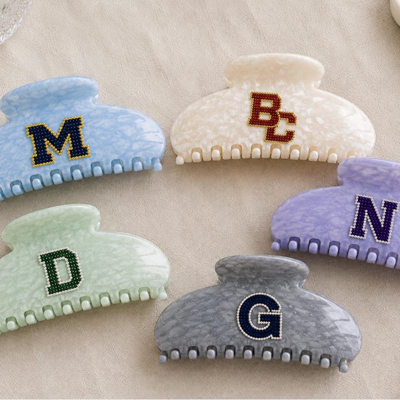 Bedazzle Claw Clips - Etsy