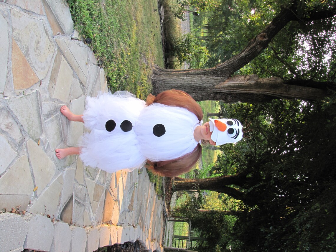 Olaf Costume Olaf Snowman Costume Olaf Snowman Costume | Etsy