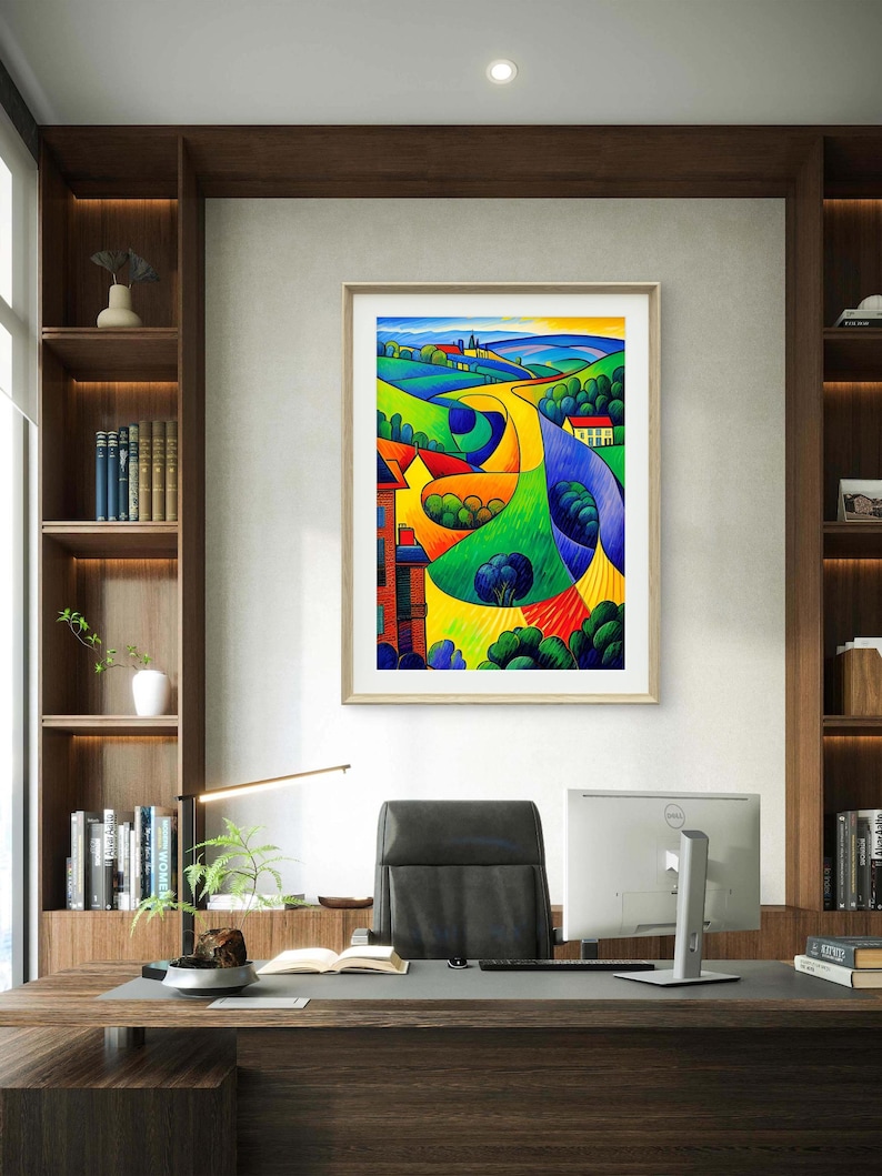 Tamil Farm Village Landscaping Paint Art 8K - Etsy Canada