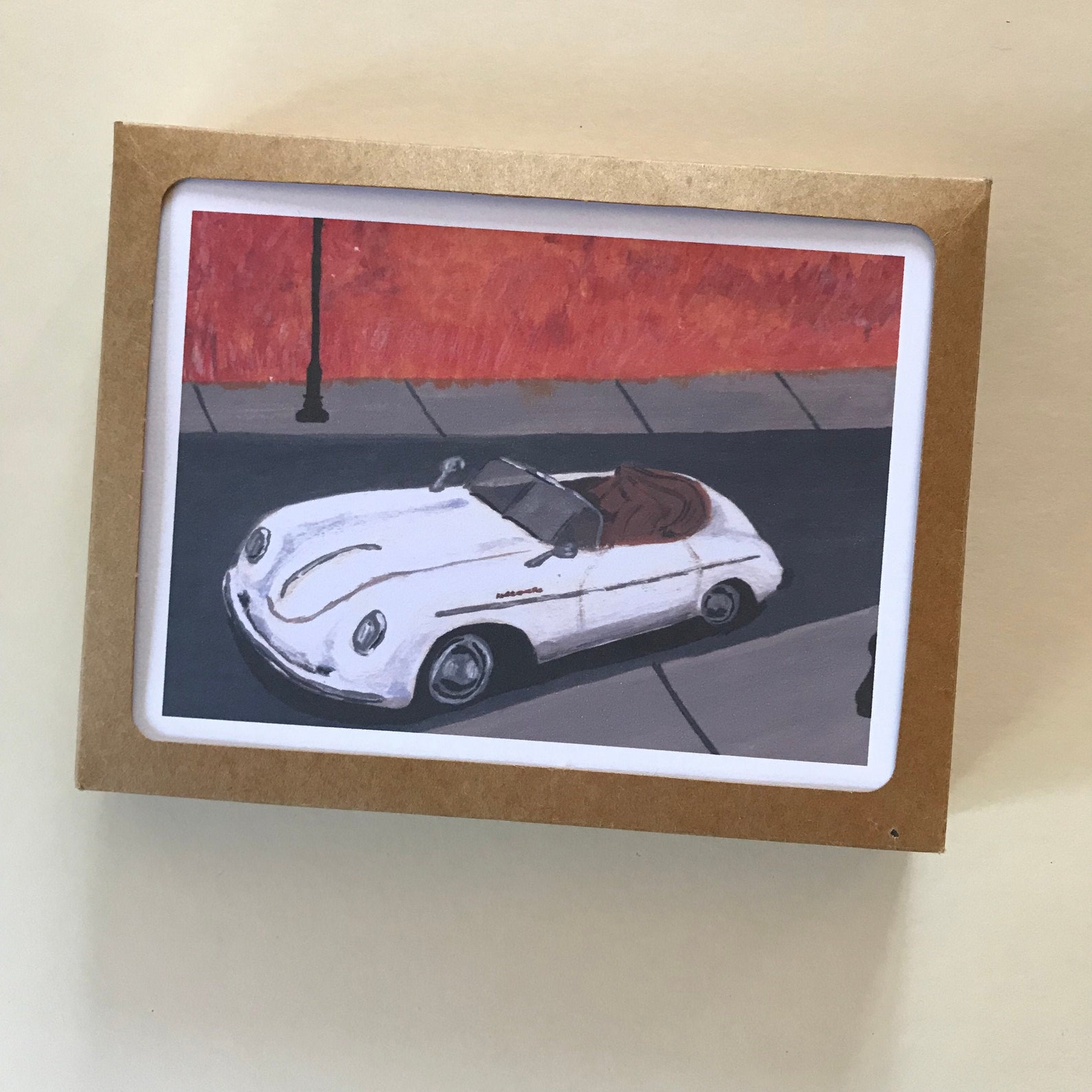 Box of Porsche Cards| Box of Classic Car Cards| Porsche| Birthday Cards ...