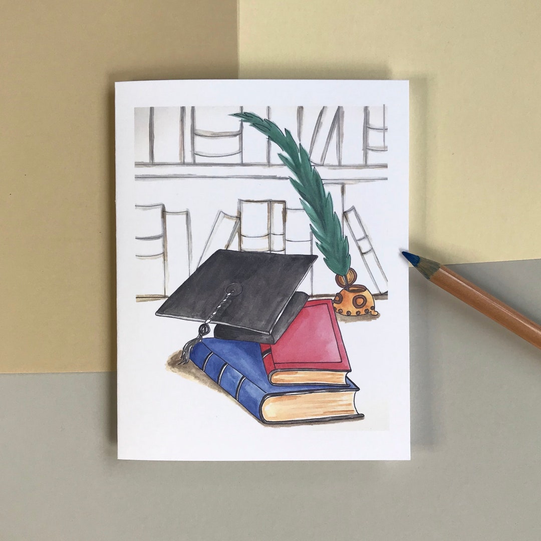 Graduation Card| Congrats Card| Master's Degree| Bachelor's Degree ...