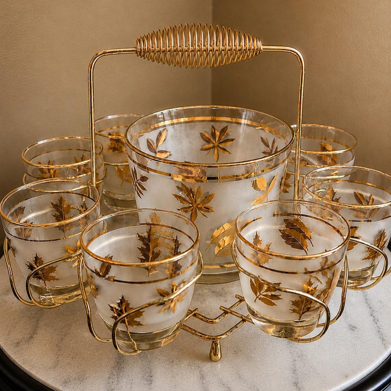 Mcm Libby Glassware Set - Etsy