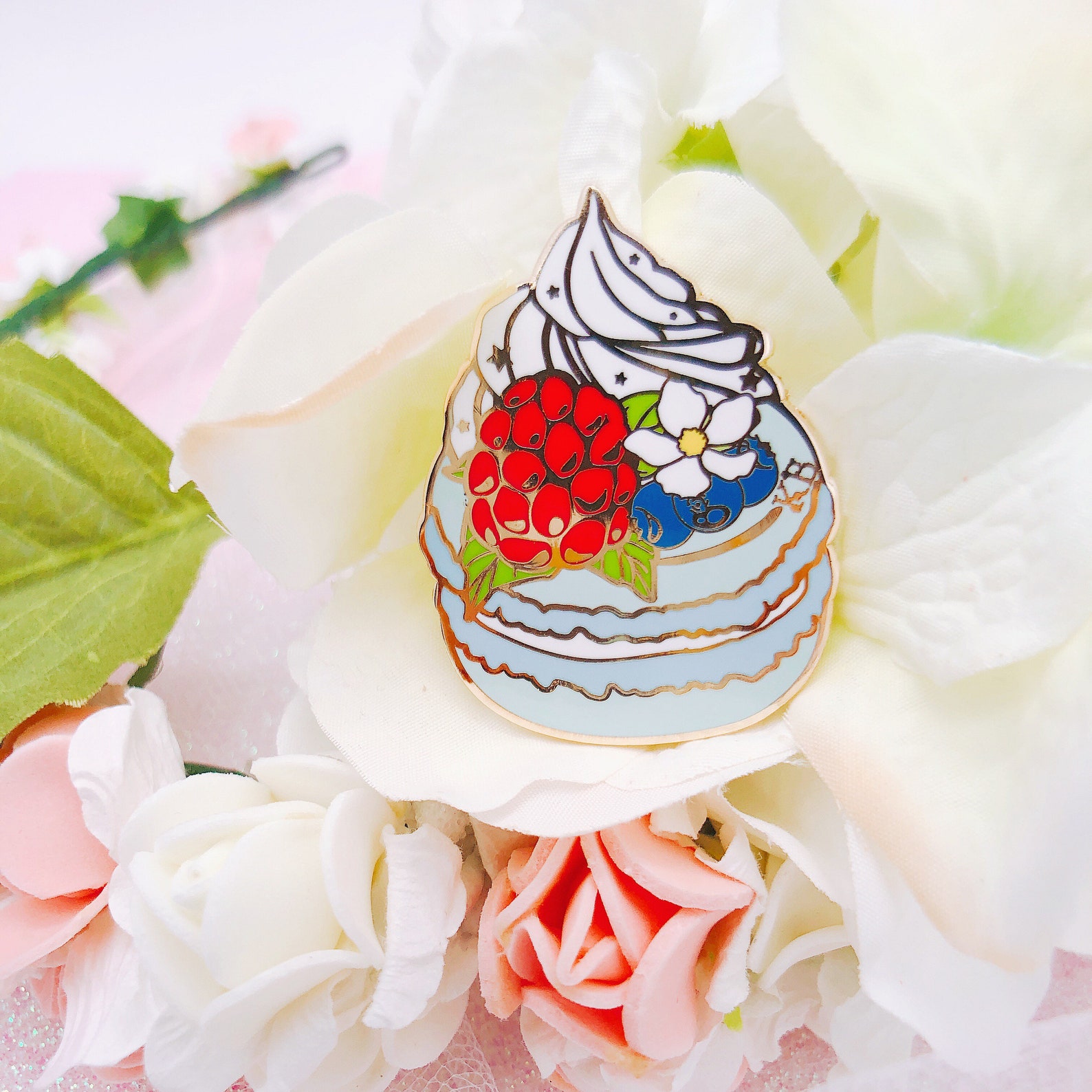 Macaron Wonderland Enamel Brooches Pins - Etsy