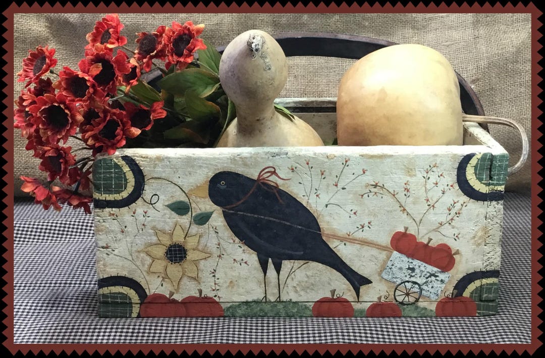 Old Crow Pumpkins Digital Pattern - Etsy