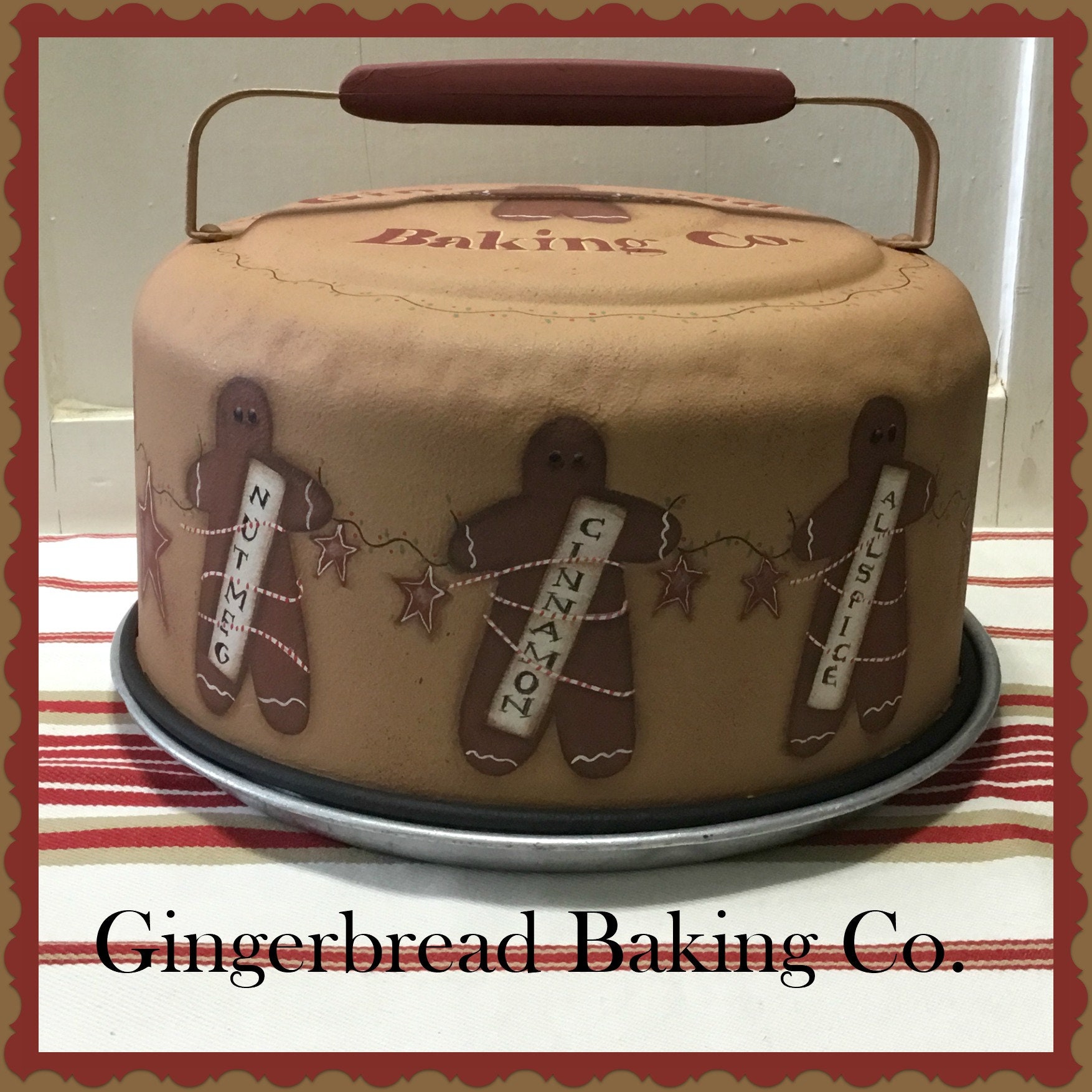Gingerbread Baking Co Digital Pattern - Etsy