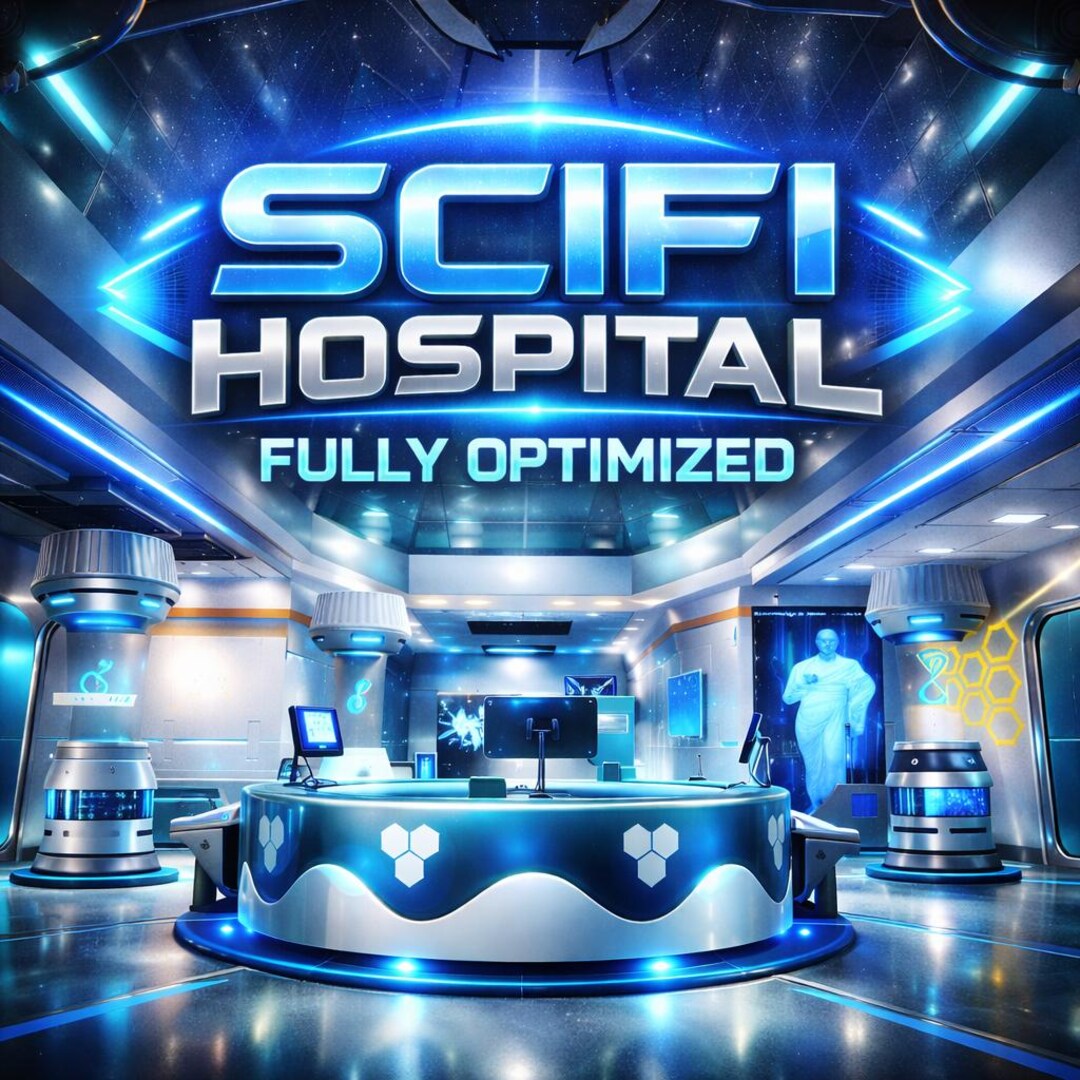 Fivem mlo / SCIFI HOSPITAL MLO / / Totalmente optimizado / Alta calidad ...