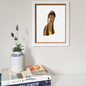 Lisa Left-eye Lopes TLC Portrait Illustration Art Print - Etsy