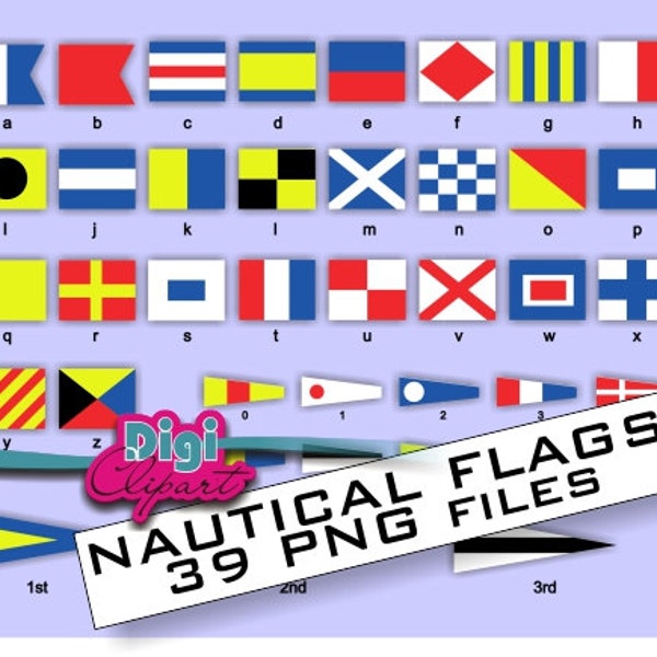 Nautical Alphabet - Etsy