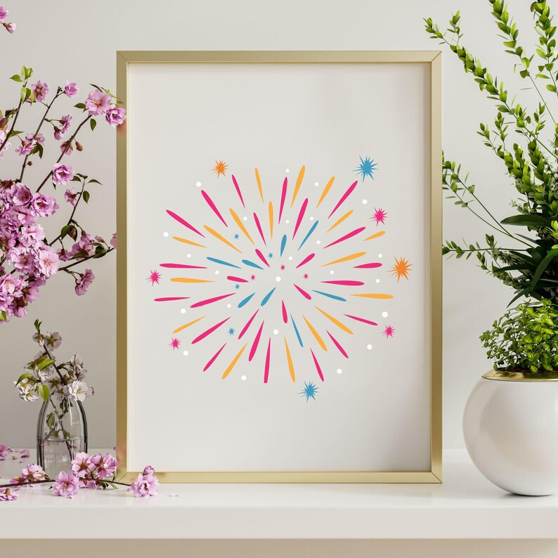 Fireworks SVG Bundle , 4th of July Patriotic Design ( Digital Download ...