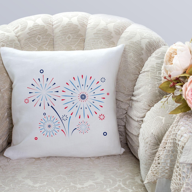 Fireworks SVG Bundle , 4th of July Patriotic Design ( Digital Download ...