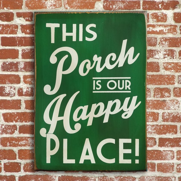 Happy Place Signs - Etsy
