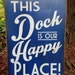 Dock Sign This Dock is Our Happy Place Distressed Wood Sign - Etsy