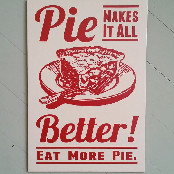 Pie Sign - Etsy