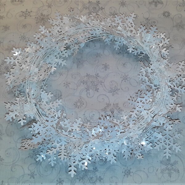 Snowflake Garland - Etsy