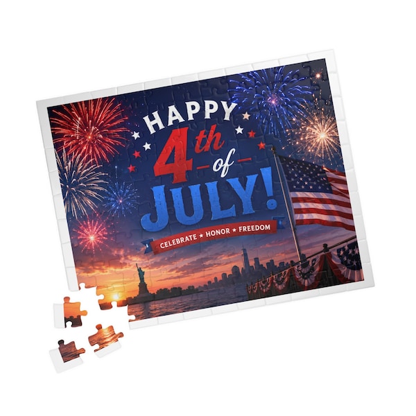 4th of July Jigsaw Puzzles - Etsy