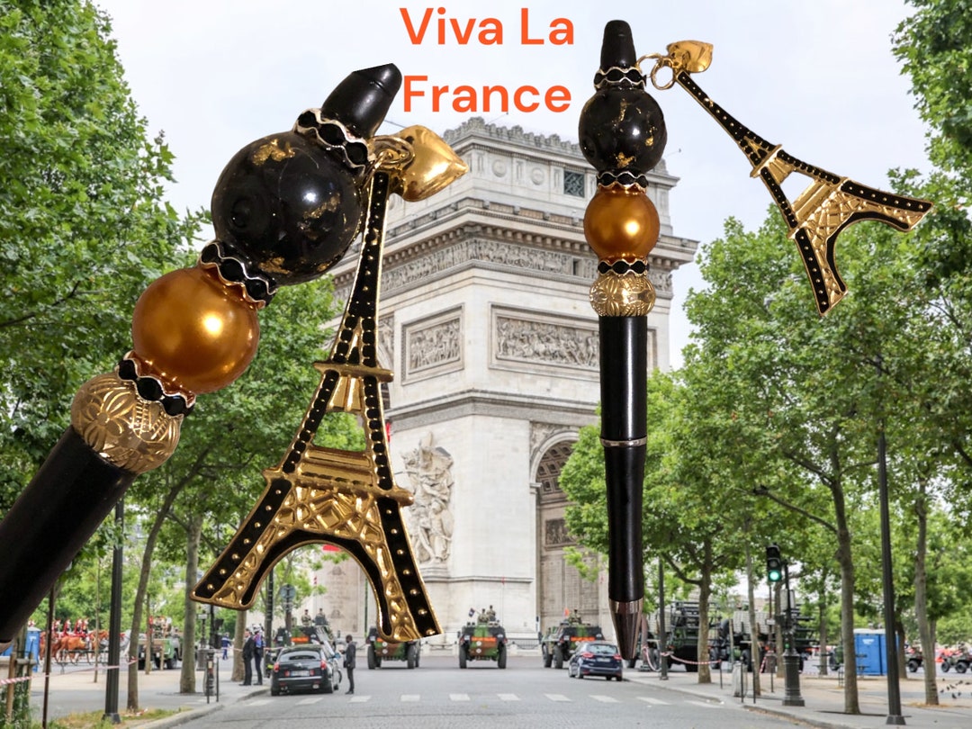 Eiffel Tower Beaded Pen: Bon Voyage French Gift (2 Refills) - Etsy