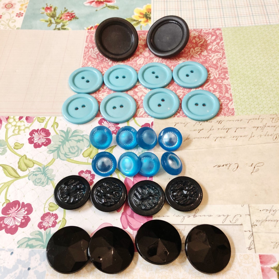 Lot of Vintage Buttons, Decorative, Faceted, Vintage Accessories ...