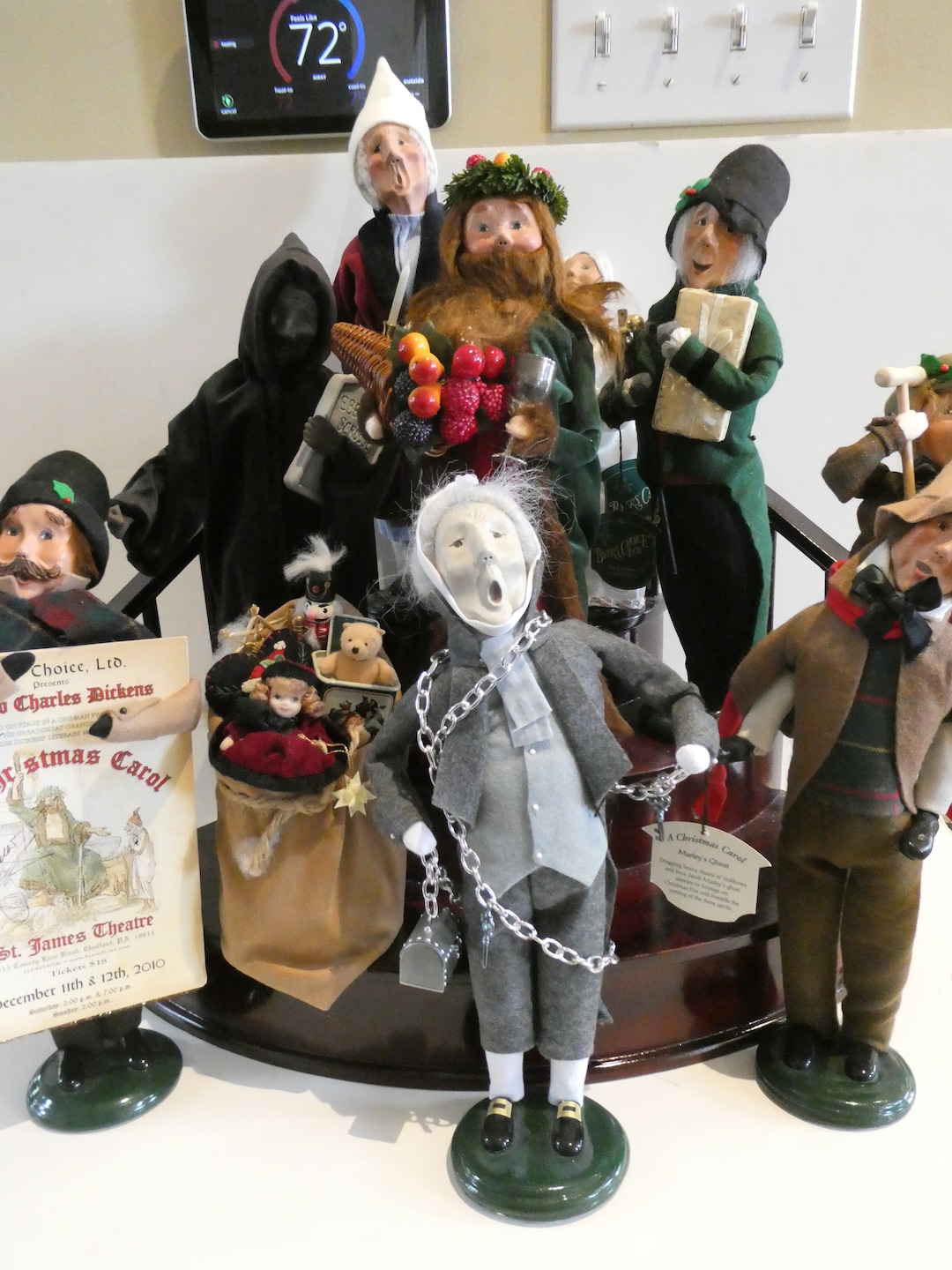 Byers Scrooge Set and Displlay - Etsy