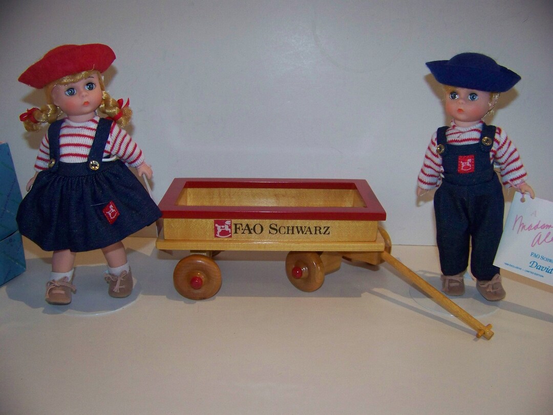 David and Diana W Wagon Set, Madame Alexander Mib FAO - Etsy
