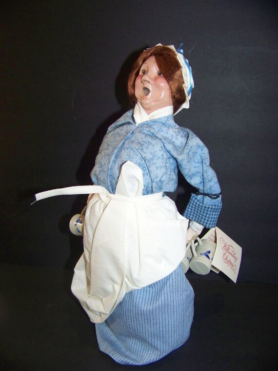 Byers Choice Tavern Maid | Etsy