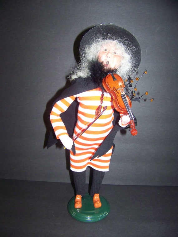 Sculpture Figurines Art & Collectibles Witch with Violin 14 in Byers ...