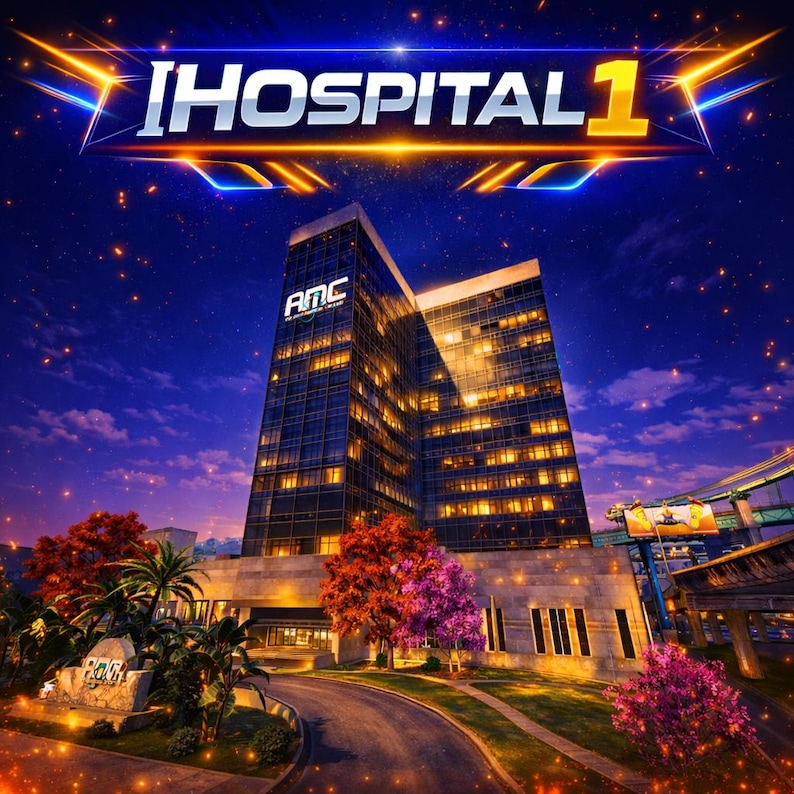 Hospital 1 mlo /fivem MLO /Mlo totalmente optimizado / alta calidad ...