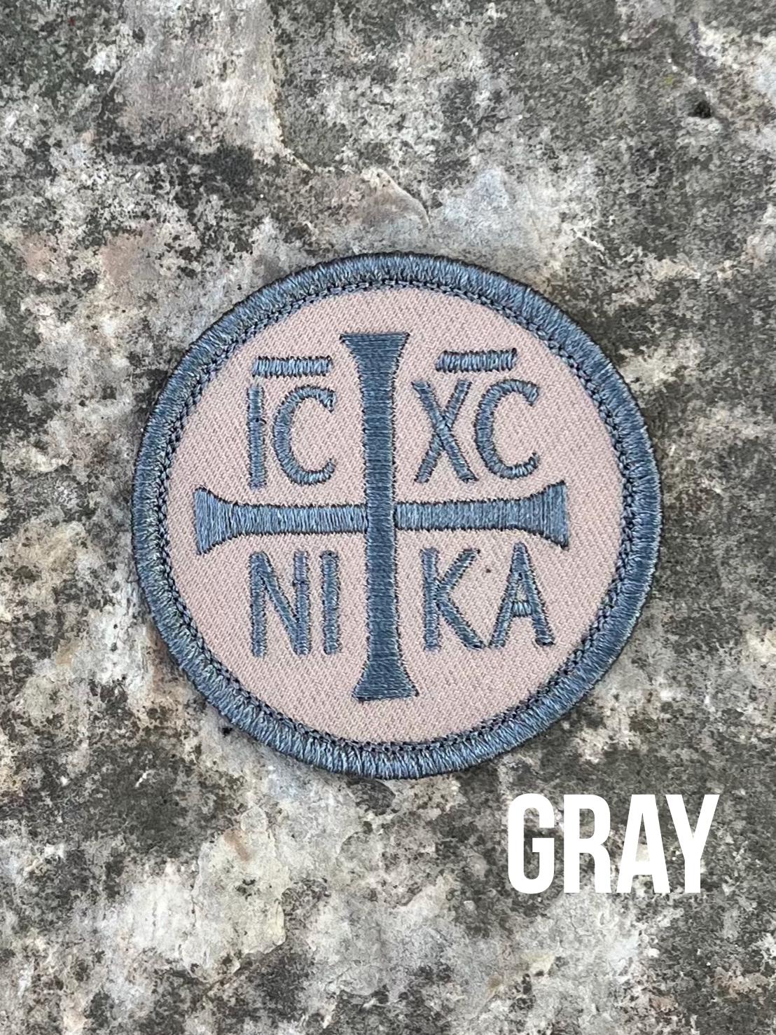 Christogram IC XC NIKA Patch, Iron On, Embroidered, 2.5in Circle ...