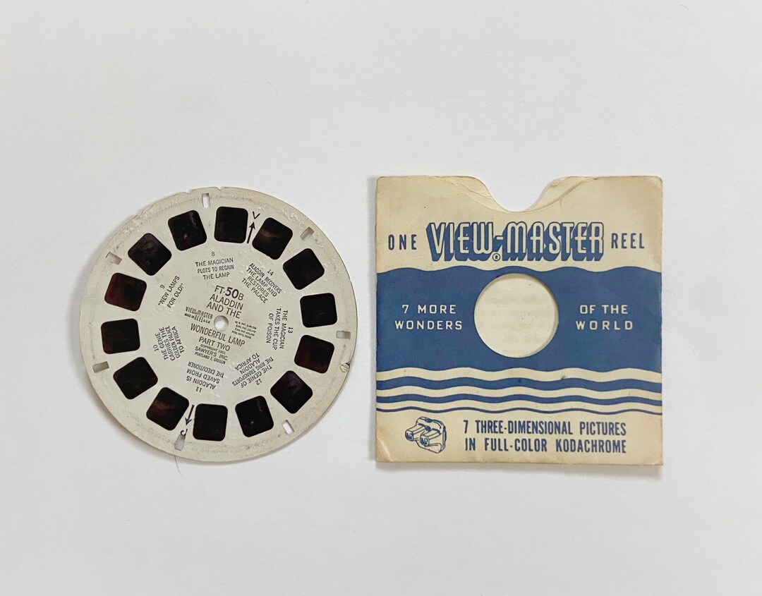 Vintage Sawyer’s View-master Reel, Aladdin and the Wonderful Lamp, Part ...